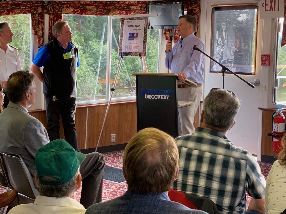 A river trip to remember: 'Thanks a Million' victory cruise for John ...