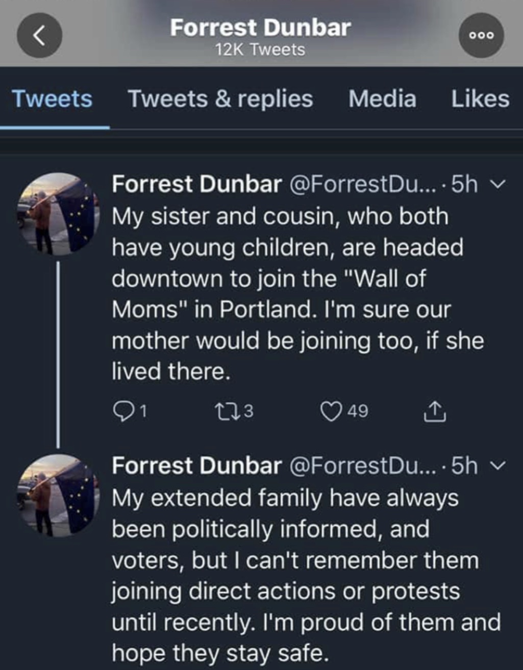 Mayoral candidate Dunbar boasts about sister, cousin in Portland moms ...