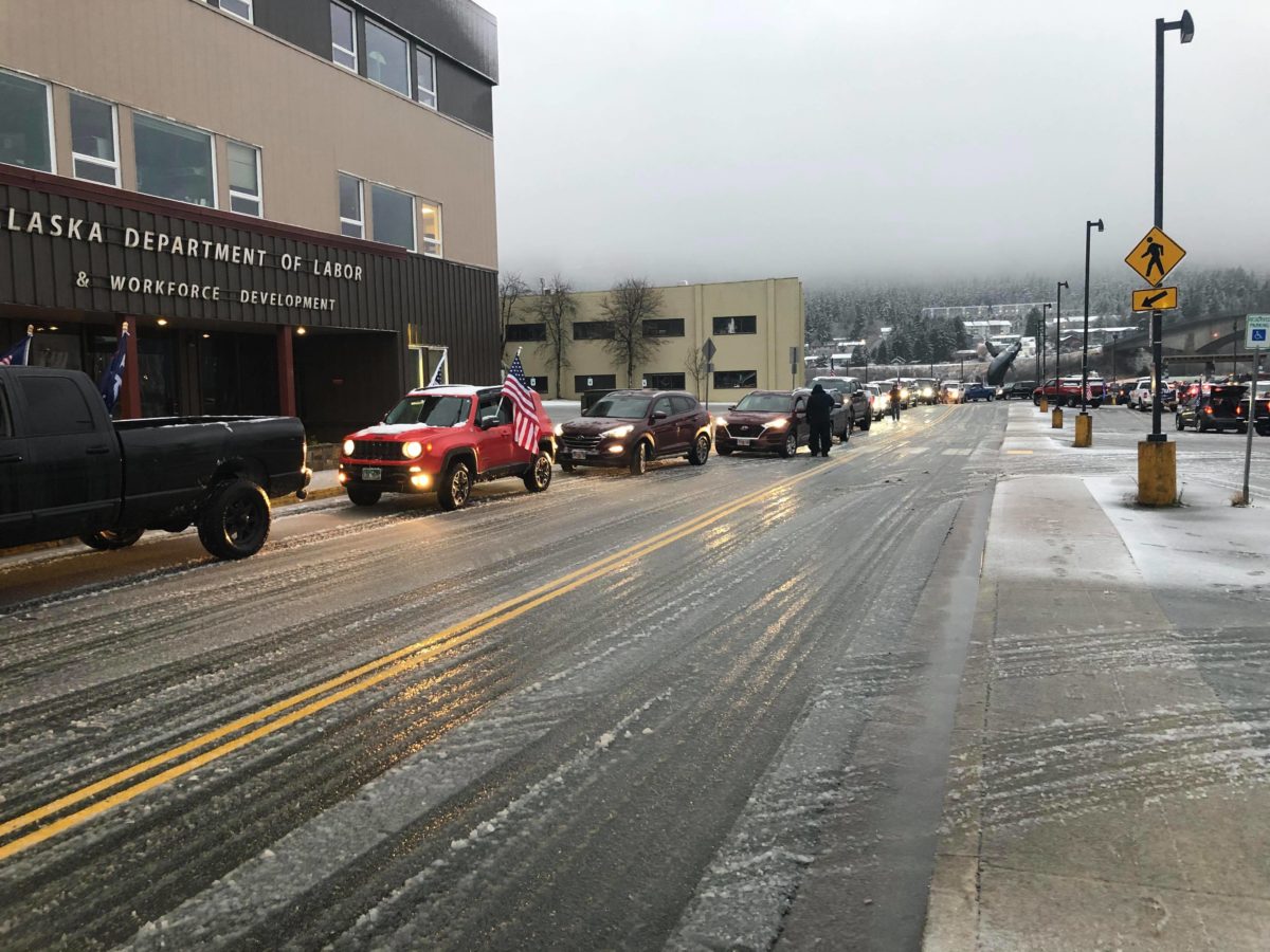 Juneau: Through rain and snow, they poured out the love for President ...