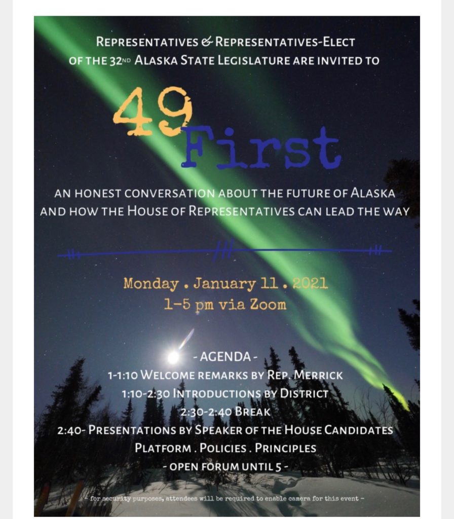 House, Senate still not organized but talks underway - Must Read Alaska