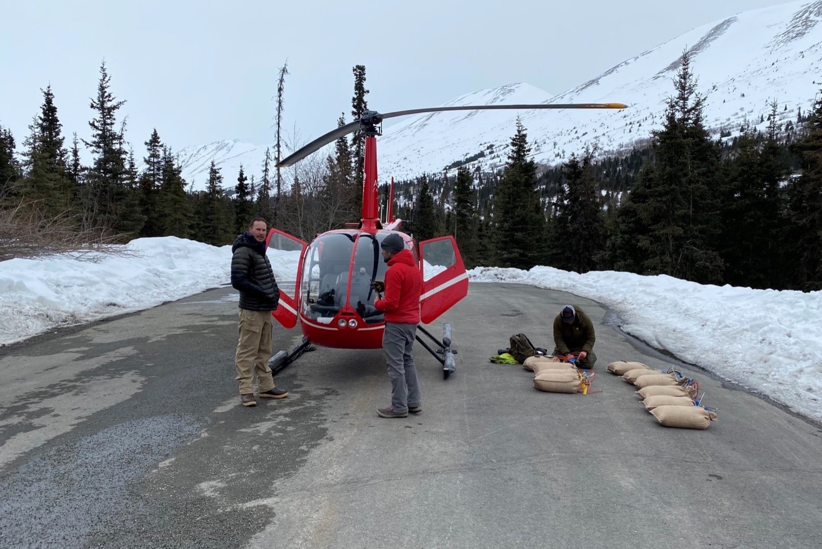 Avalanche blasting complete above Hiland Road - Must Read Alaska