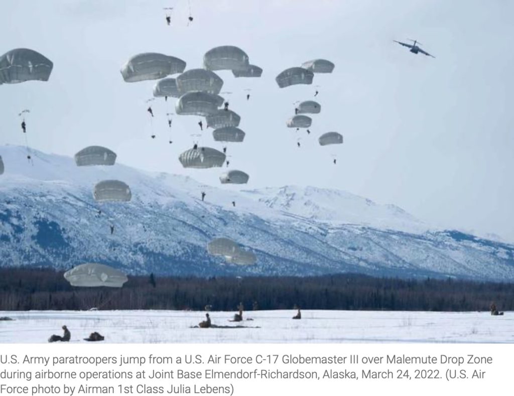 Army activated 11th Airborne Division in Alaska today - Must Read Alaska