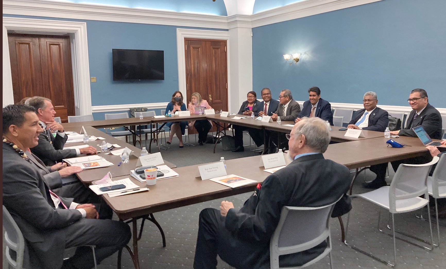President Whipps of Palau fondly remembers Rep. Don Young, talks about ...
