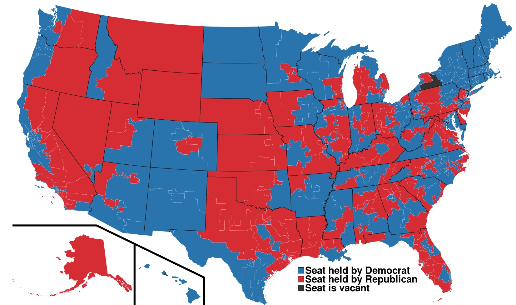 West Coast blues: With Alaska going to Peltola, all House districts ...