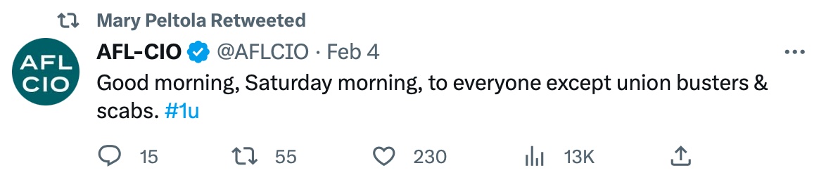 Peltola picks at non-union workers as 'scabs,' invites Alaska labor ...