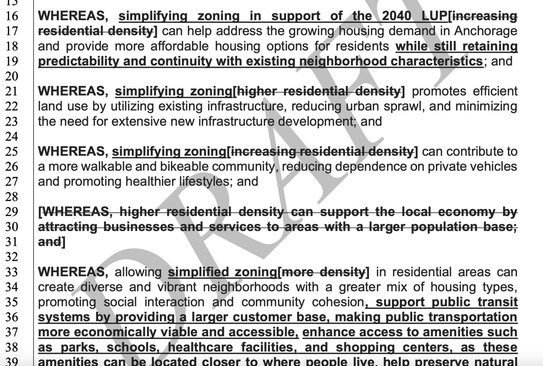 Dirty: Assembly walks back 'density' as the motive for massive new ...