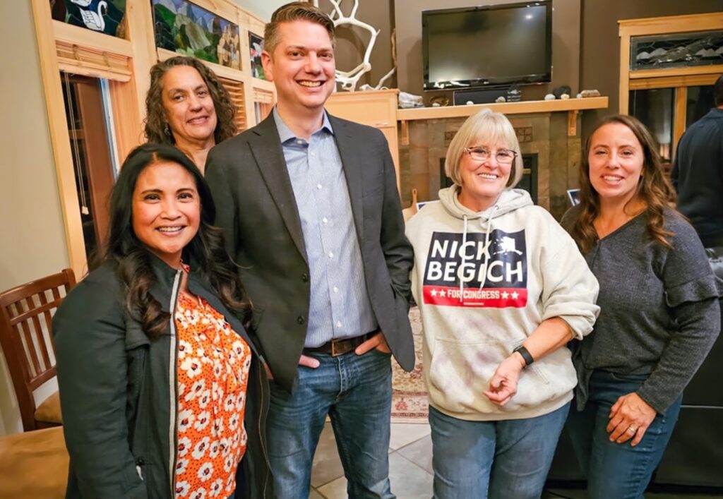 Now there are three: Kenai Republican women endorse Nick Begich for ...