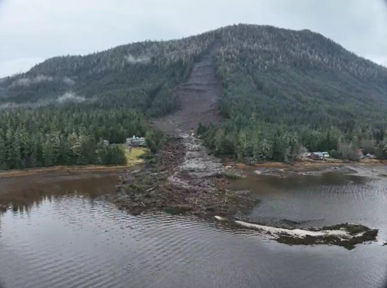 Wrangell landslide photos - Must Read Alaska