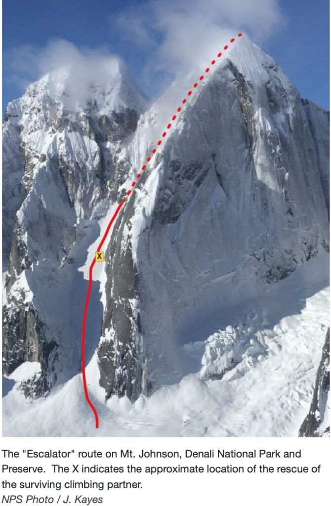 Two fall, one dies in Ruth Gorge climbing accident - Must Read Alaska