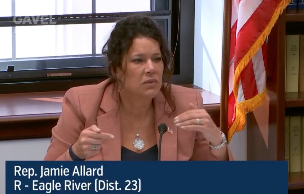 Eagle River teacher doxxes Rep. Jamie Allard's children during Eagle ...