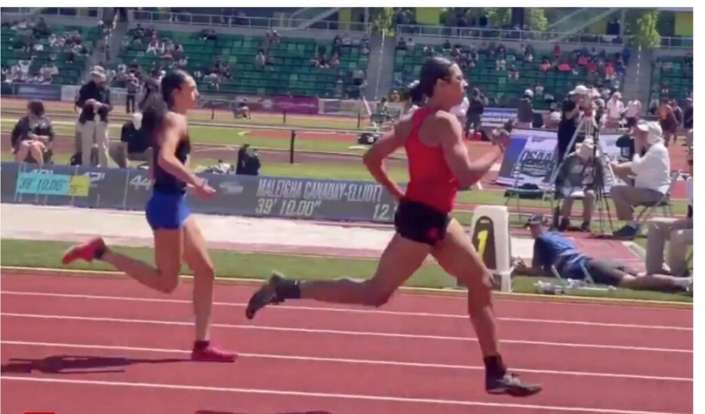 Watch video: Muscular Oregon trans-athlete repeatedly takes state ...