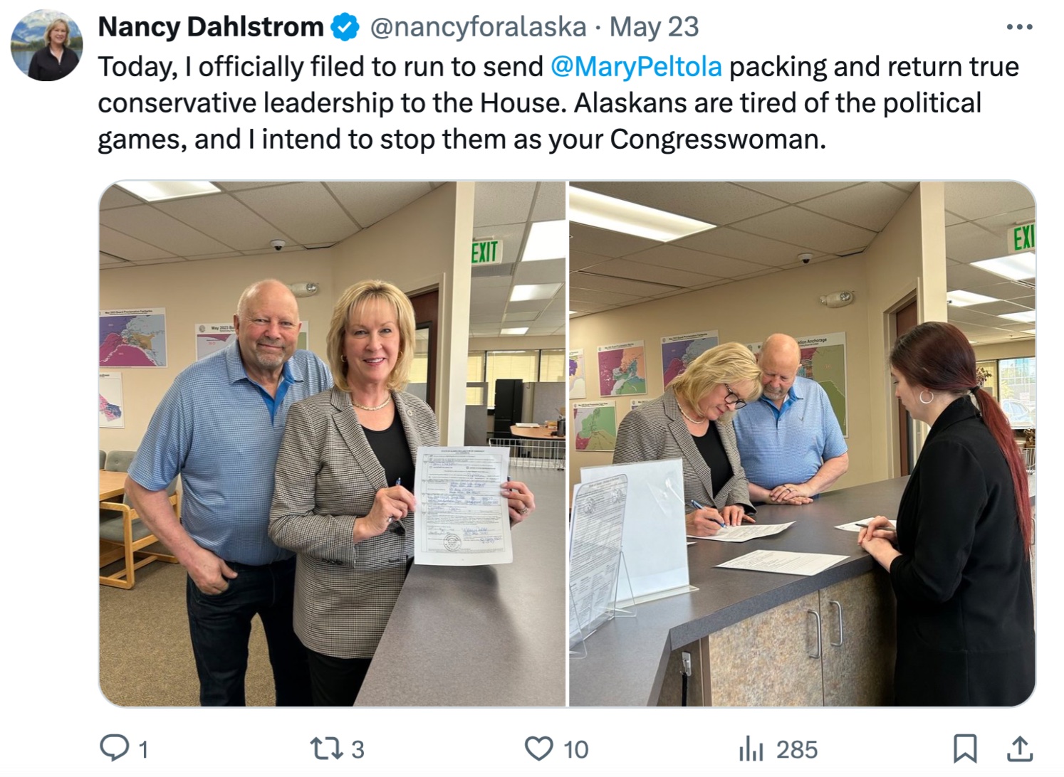 Alaska's major candidates for Congress have all filed: Nick Begich ...