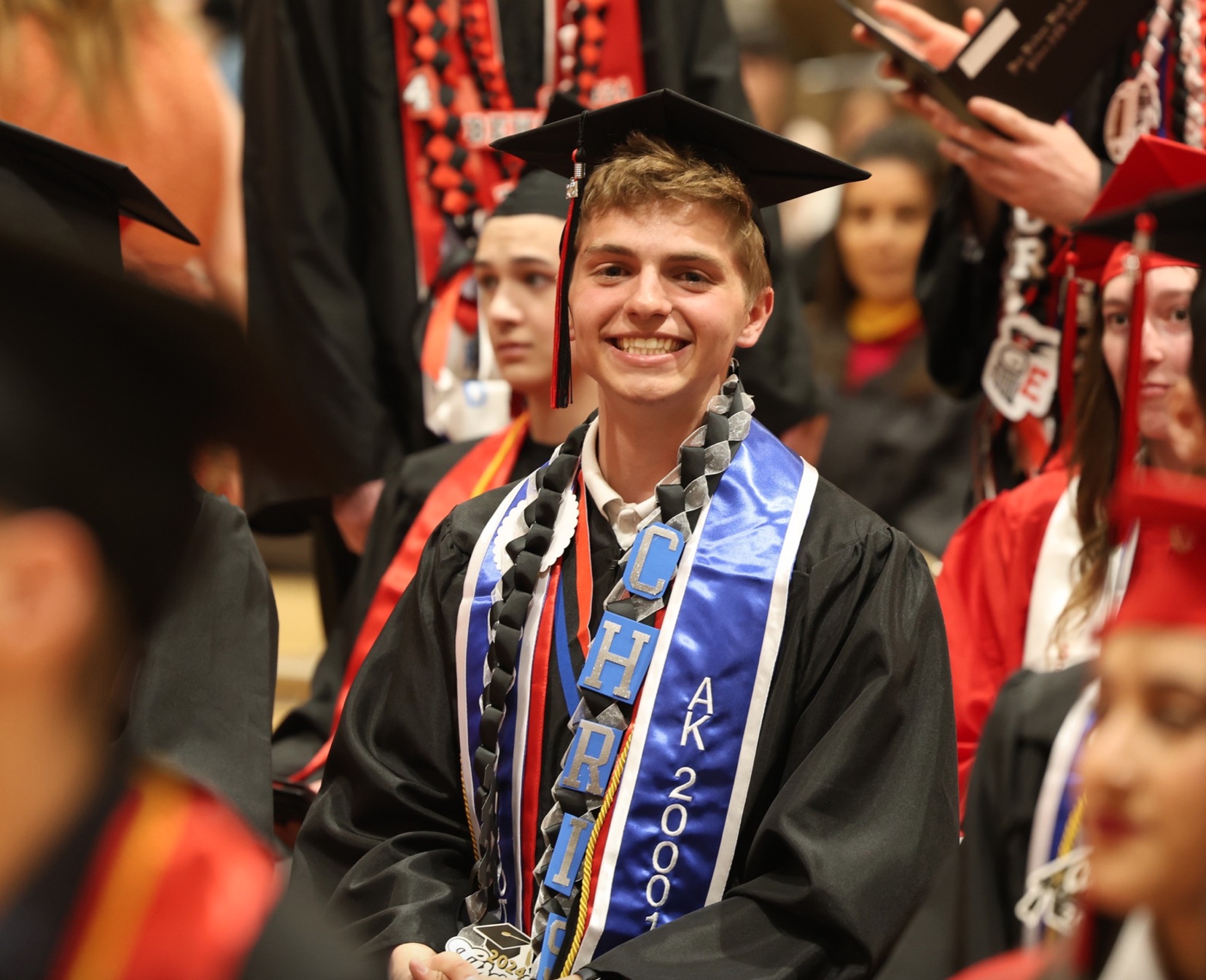 Ben Eielson High School's final graduating class walks across the stage ...