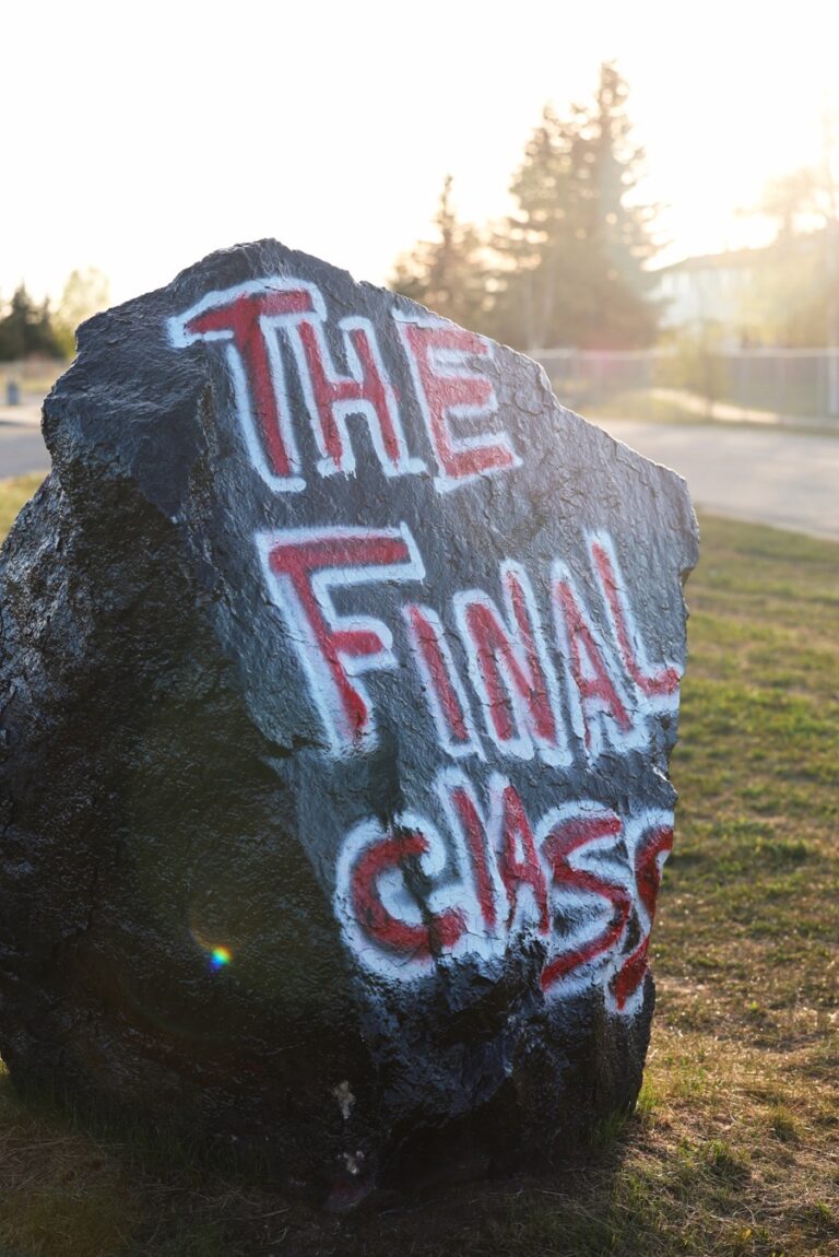 Ben Eielson High School's final graduating class walks across the stage ...