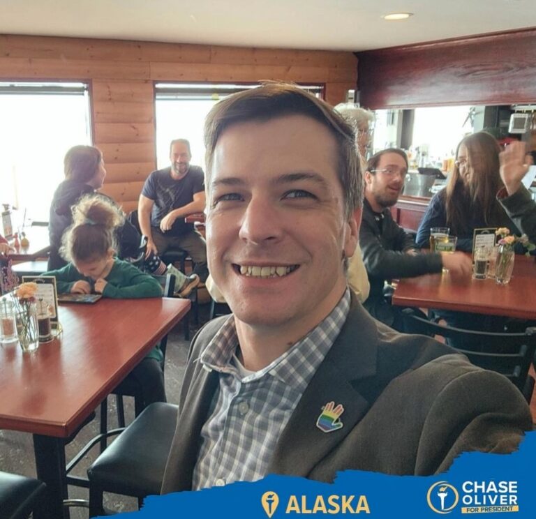 National Libertarian Party picks Chase Oliver for its presidential ...