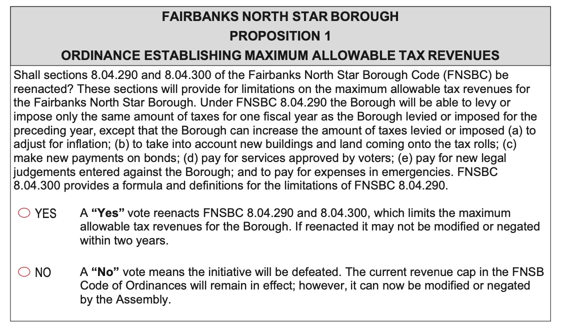 Which Fairbanks borough candidates fought for higher property taxes ...