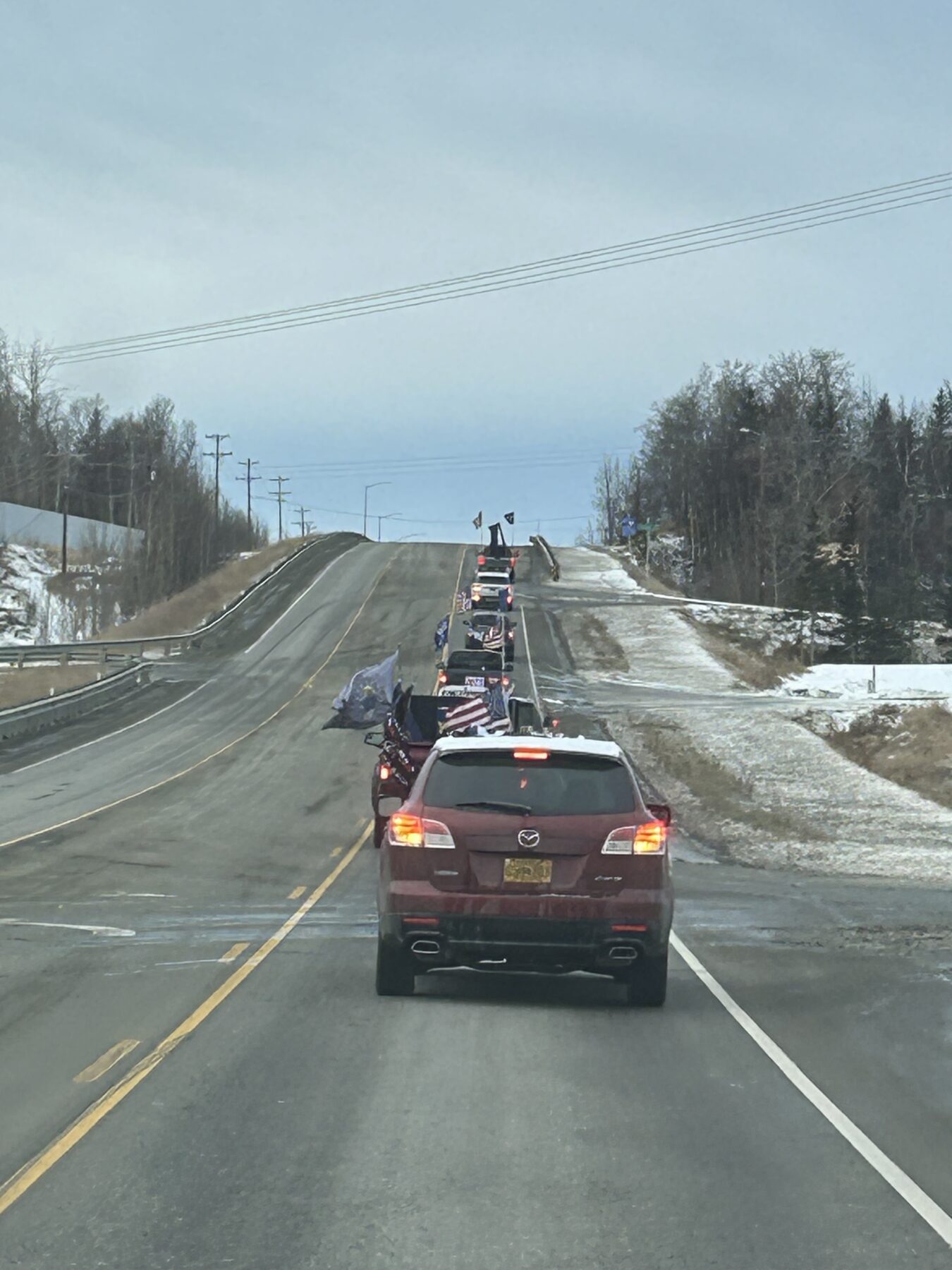 Video: Begich-Trump convoys drive the vote in Valley and Anchorage ...