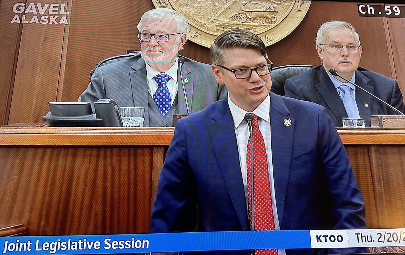 Begich delivers message of unity to Legislature - Must Read Alaska