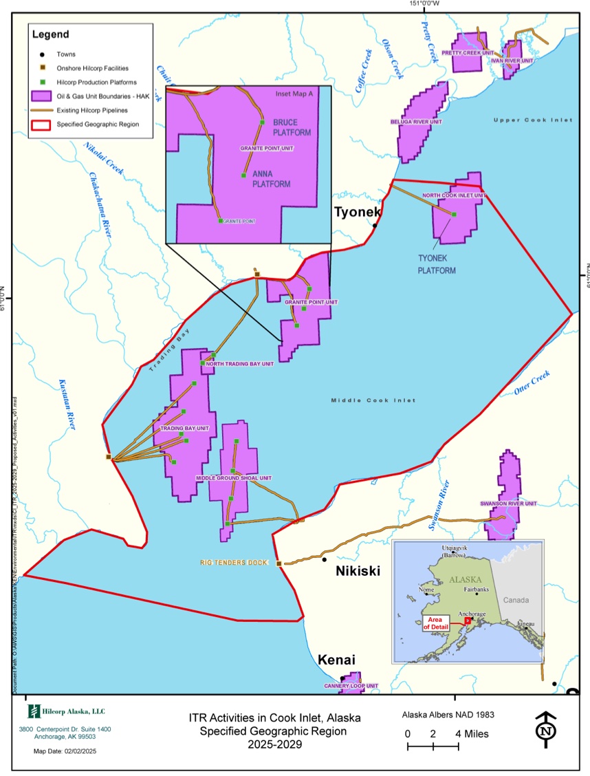 Hilcorp files application with NMFS for three Cook Inlet natural gas ...