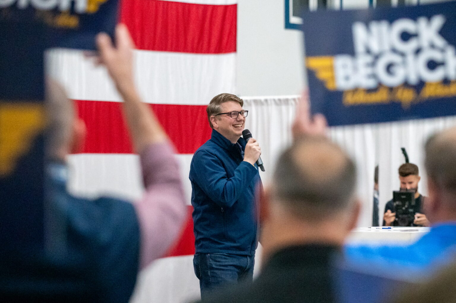Begich kicks off '26 campaign in Mat-Su with a crowd, a Trump ...