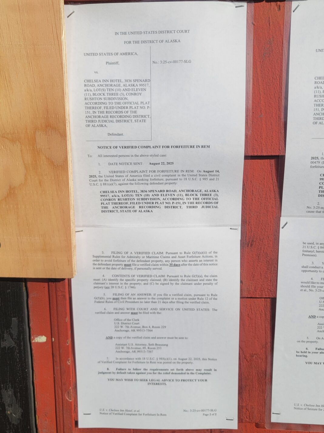 Chelsea Inn Motel seized by federal government after FBI-led raid ...