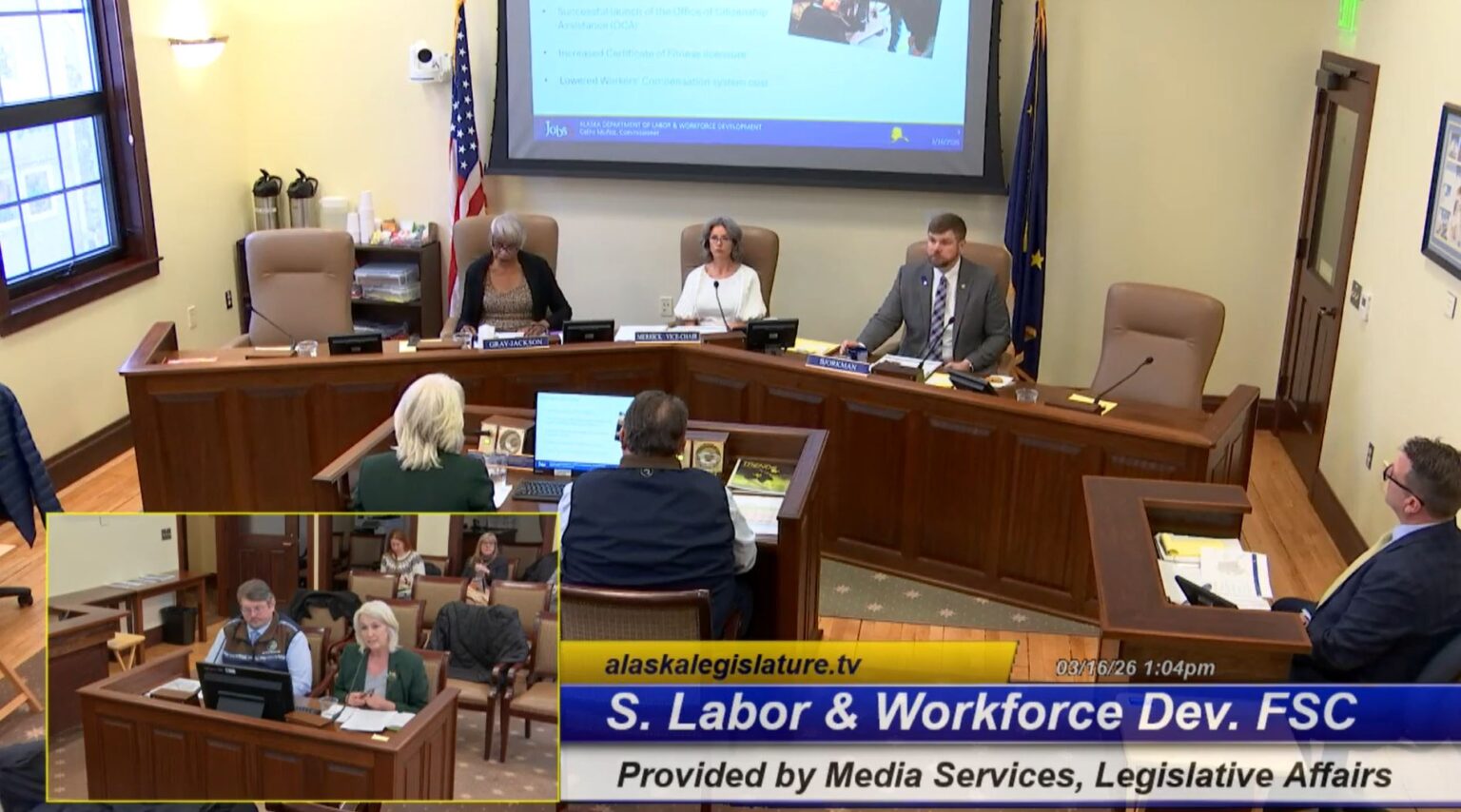 Senate Labor Finance Subcommittee Reviews Department of Labor FY27 ...